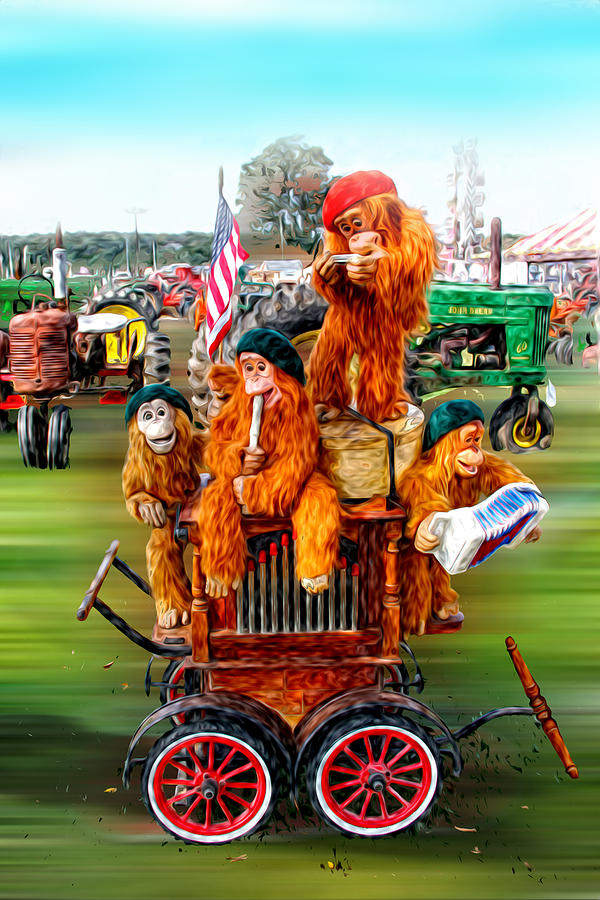 Fair Monkeys Photograph by Richard Trahan - Pixels