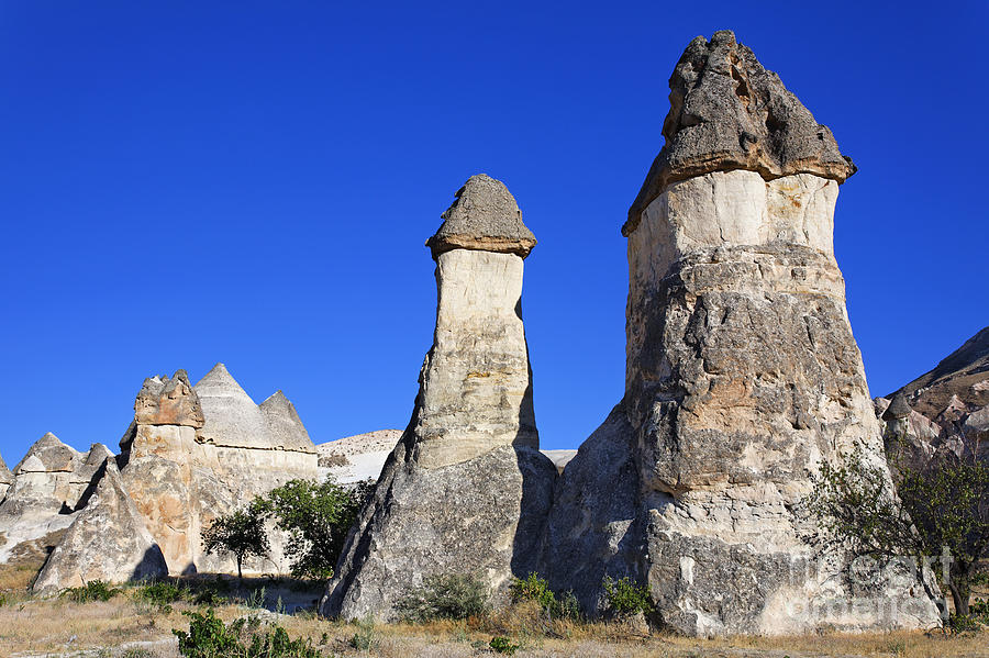 Fairy Chimneys at Zelve Cappadocia Photograph by Robert Preston - Fine ...