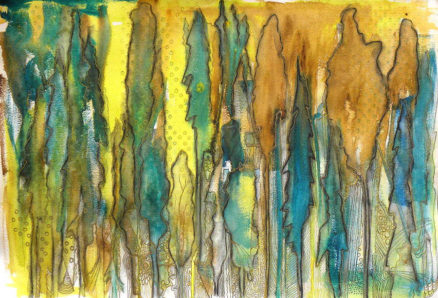 Fall Explosion Painting by Ida MacKenzie - Fine Art America