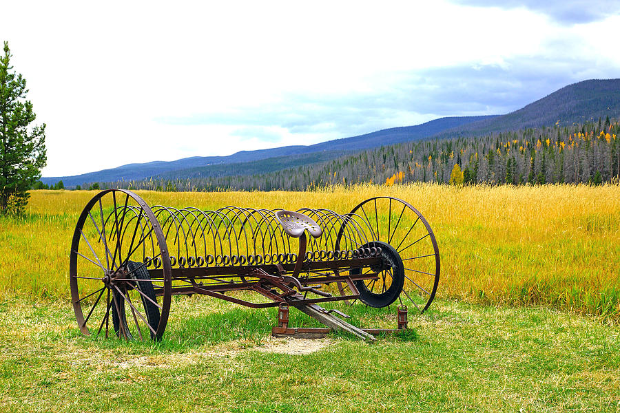 Fall Valley Photograph by Ted Vaughan - Fine Art America