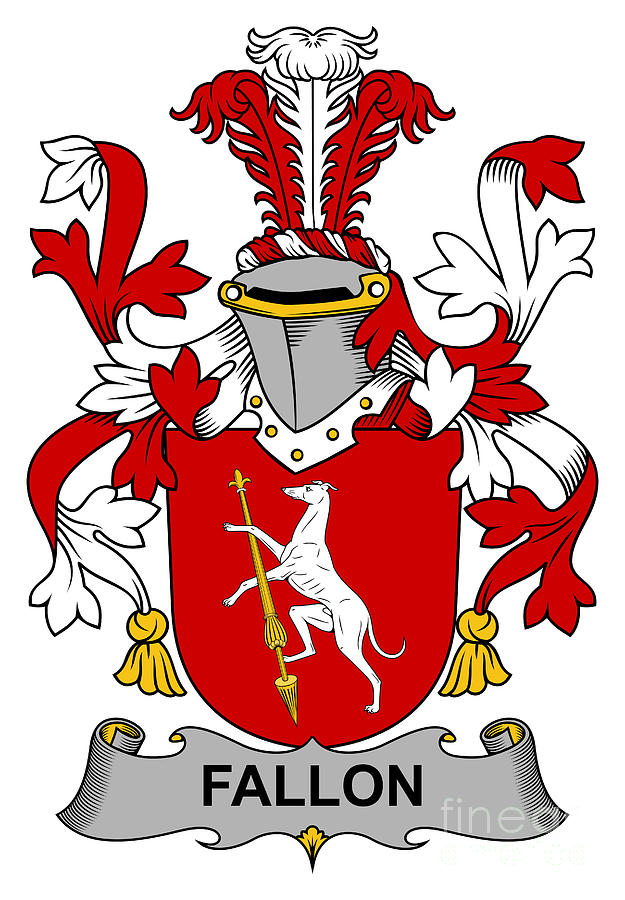 Fallon Coat of Arms Irish Digital Art by Heraldry - Fine Art America