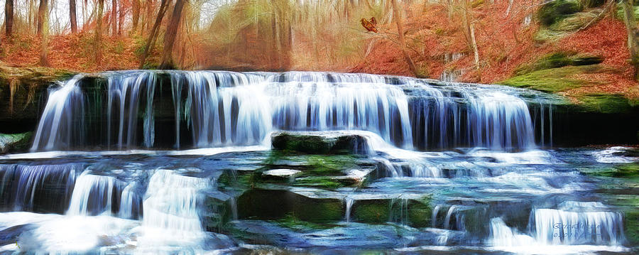 Falls Panorama-Features in groups Rivers Streams and Waterfalls-visions ...