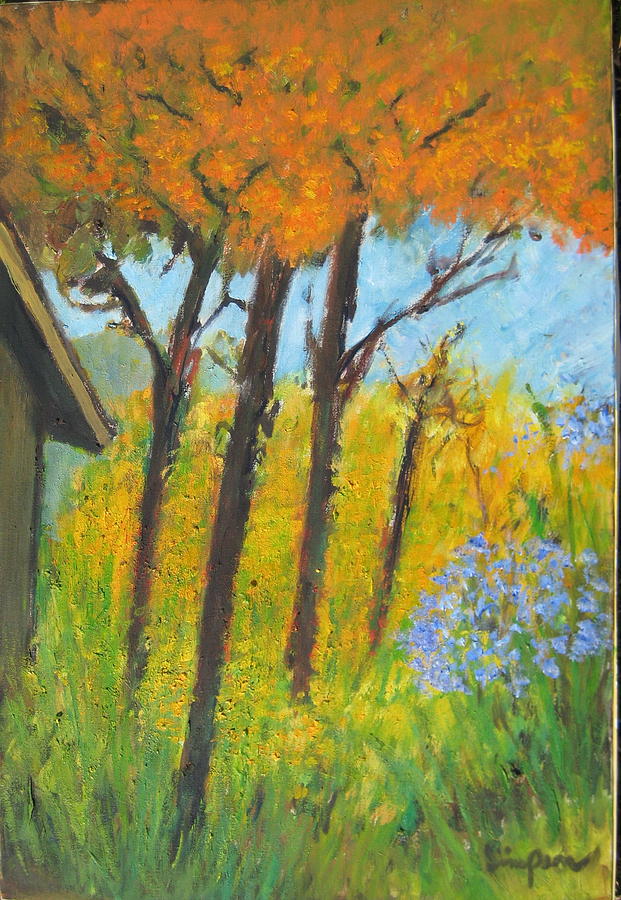 Fanciful Trees Painting by William A Simpson | Fine Art America