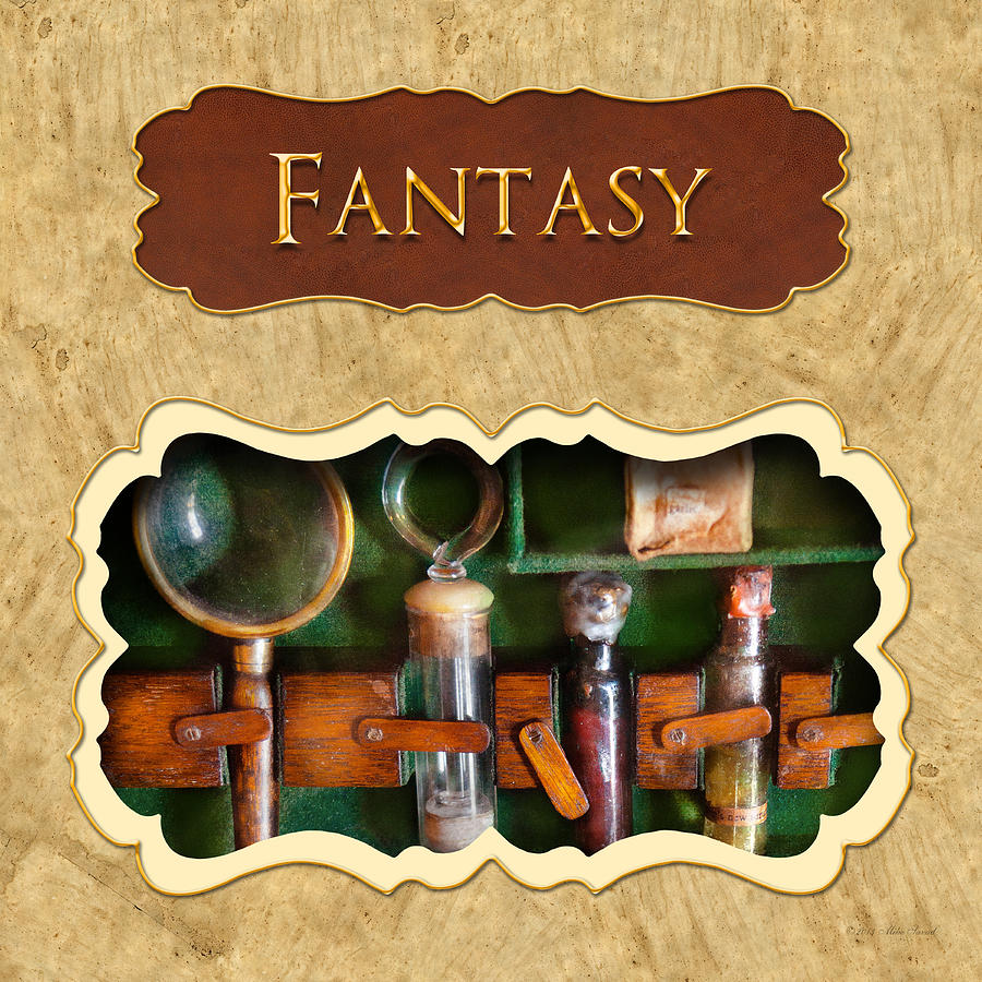 Fantasy button Photograph by Mike Savad - Fine Art America