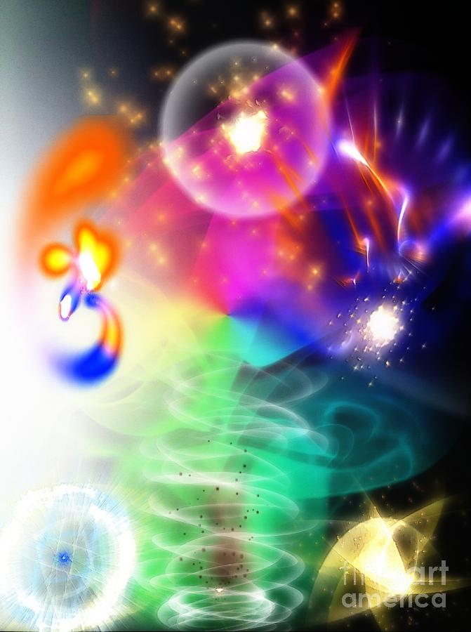 Fantasy Digital Healing Art REIKI Mixed Media by Josie Kay - Pixels