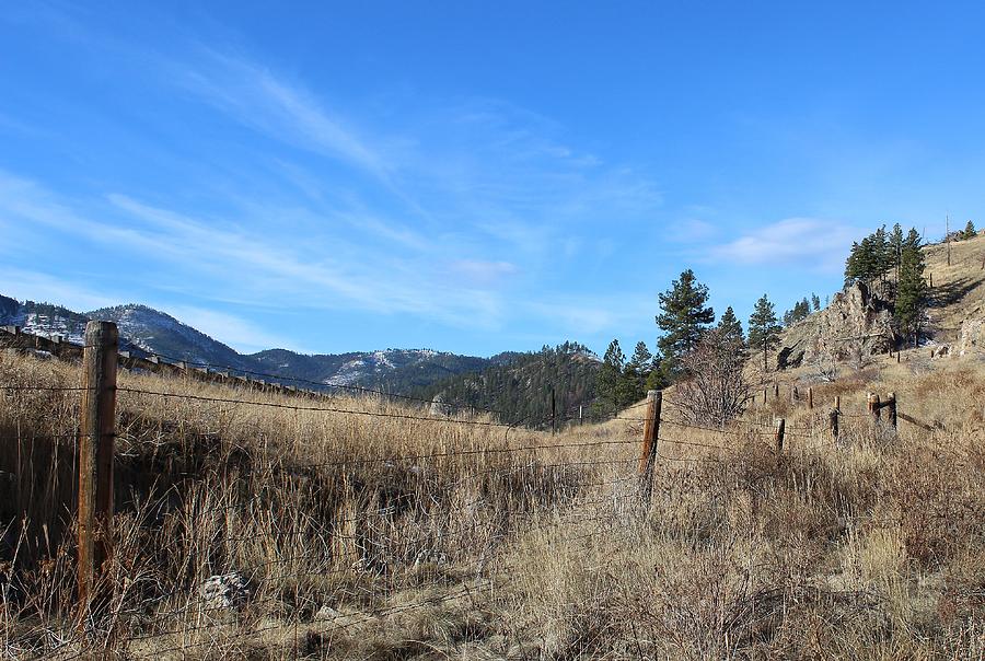 Fences Define Photograph by Mark Eisenbeil - Fine Art America
