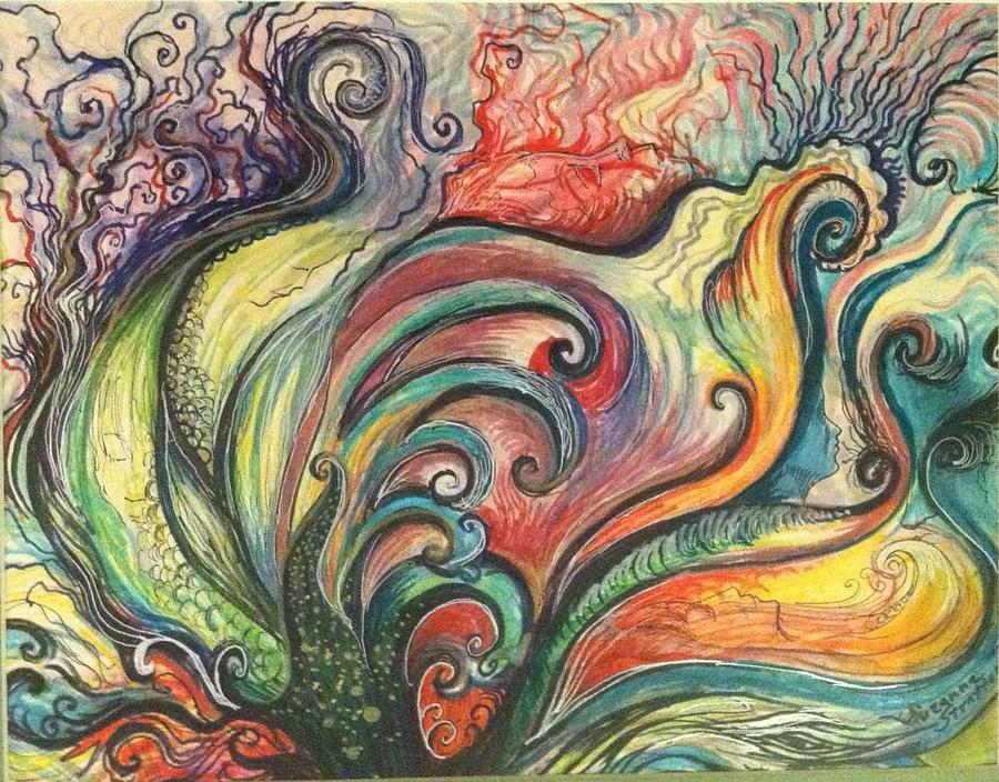 Feverish Painting by Suzanne Stratton - Fine Art America