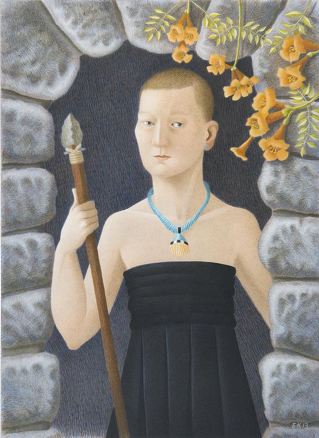 Fierce Painting by Eileen Kennedy - Fine Art America