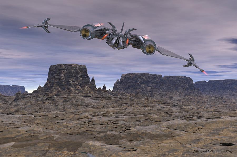 Fighter Attack Digital Art by Michael Wimer - Fine Art America
