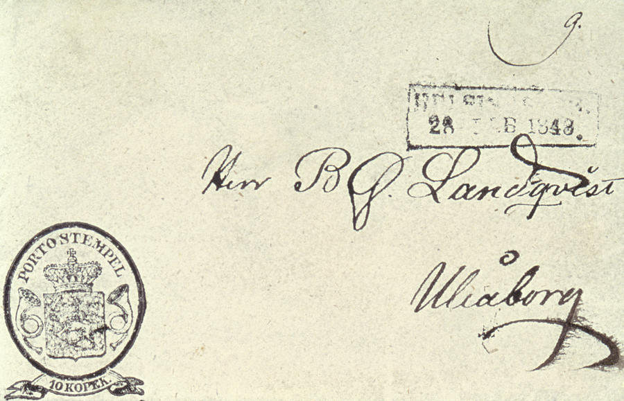 Finnish Envelope, 1845 by Granger