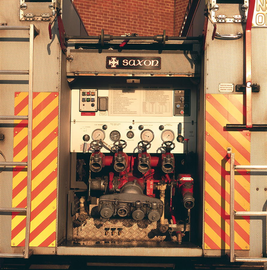 Fire Engine Controls by Science Photo Library