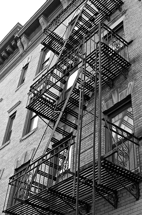 Fire Escape Long Island City Photograph by Mark Holden | Pixels