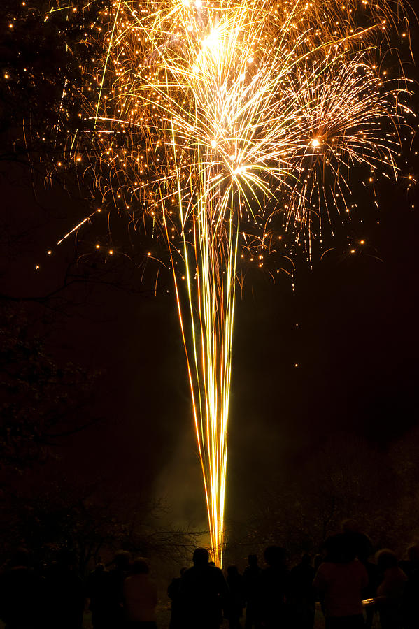 Firework display Photograph by David Isaacson - Fine Art America