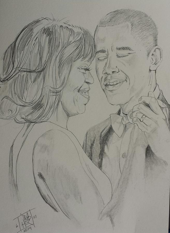 First Dance Drawing by DMo Herr - Fine Art America