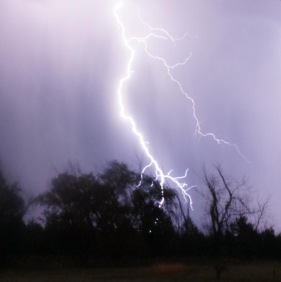 First Lightning Photograph by Kimberly Weninger - Fine Art America