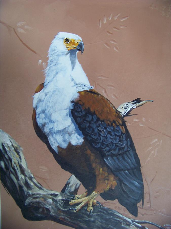 Fish Eagle Painting by Robert Teeling - Fine Art America