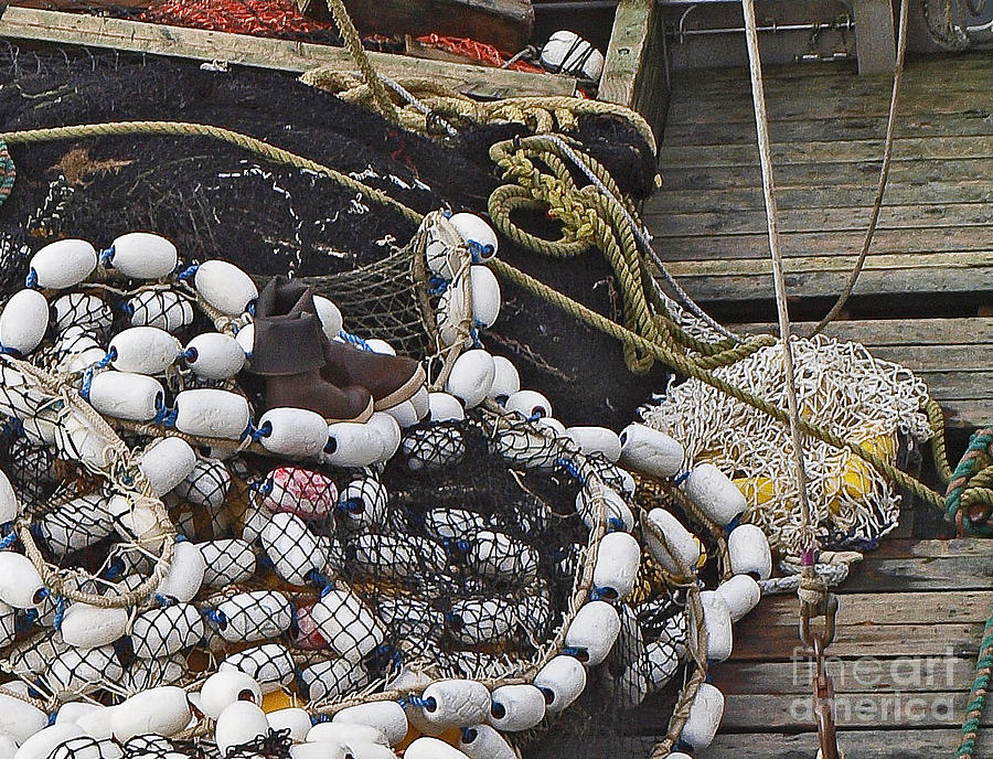 Fishing nets Photograph by Howard Stapleton - Fine Art America