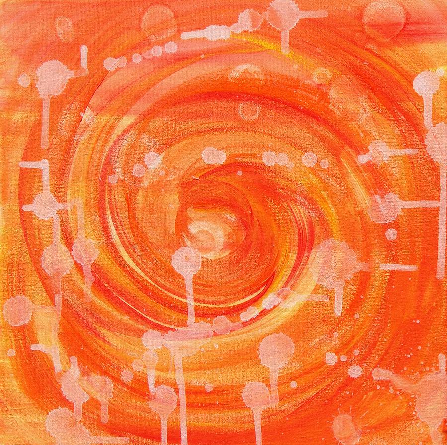 Fizz Painting by Annette Egan - Pixels