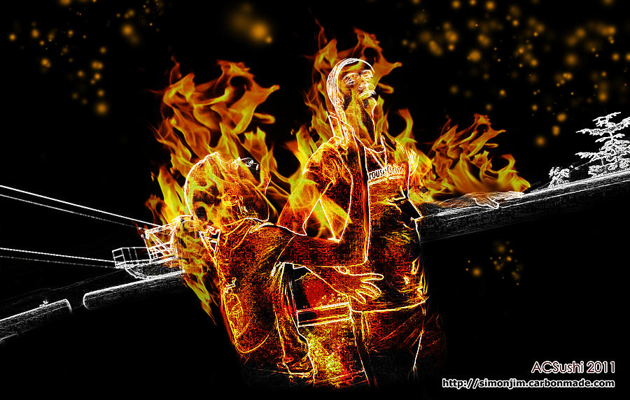 Flame Digital Art by Simon Jim - Fine Art America