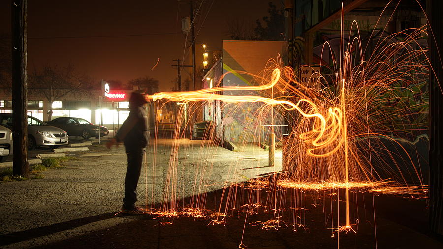 Flame Thrower Photograph by Robert Tinari - Fine Art America