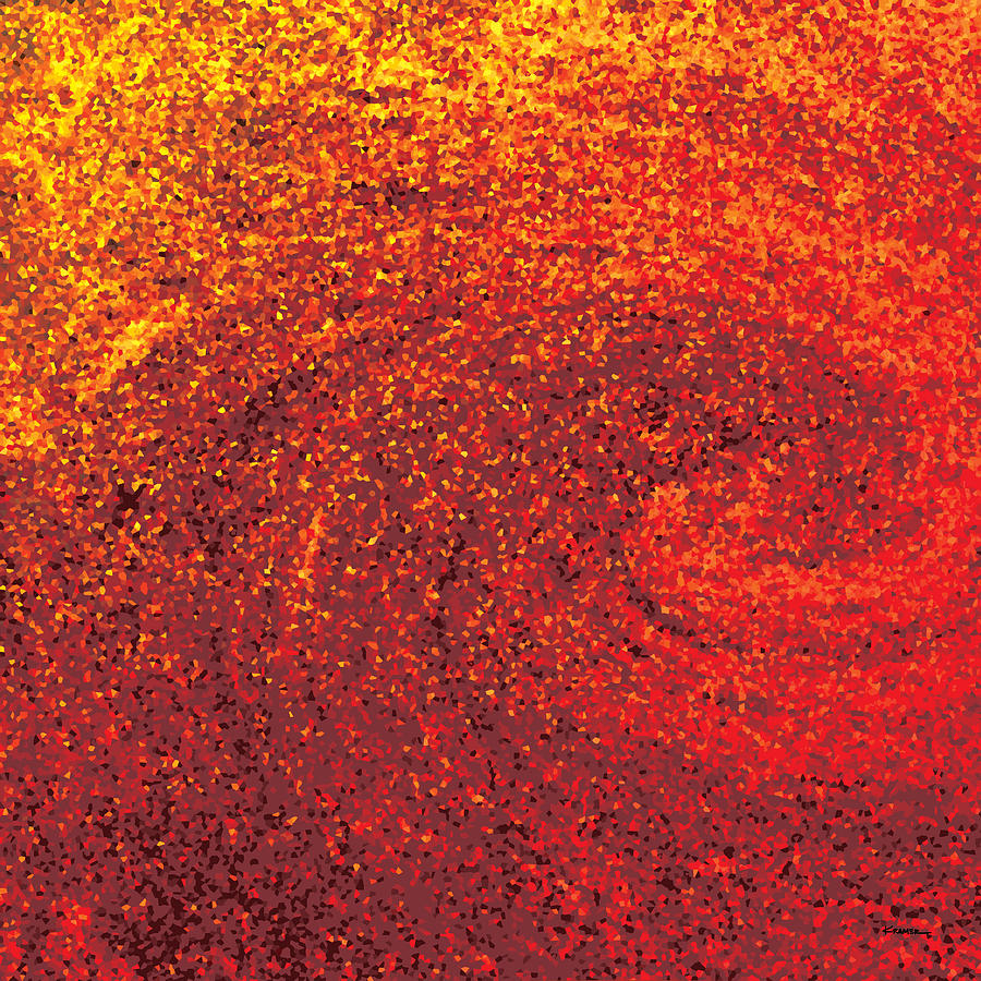 Flame Wave Digital Art by James Kramer - Fine Art America