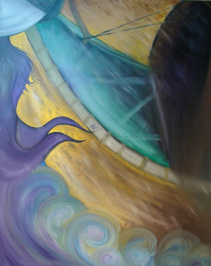 Flashback Painting by Tracy Truong - Pixels
