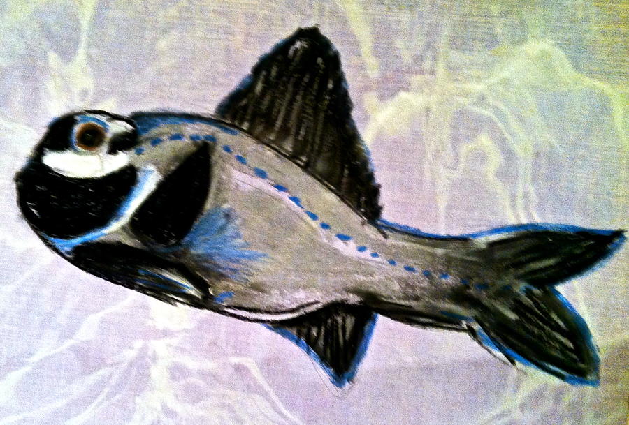 Flashlight Fish Drawing by Worth The Love - Pixels
