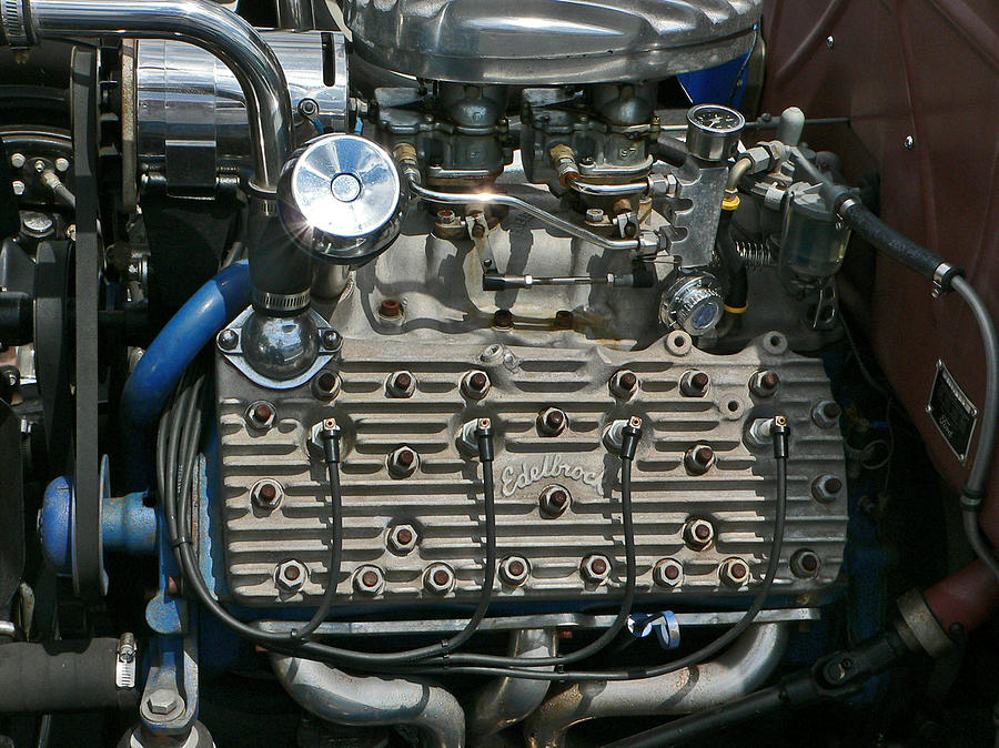 Flathead V-8 Photograph by Thomas Michael Conner - Fine Art America
