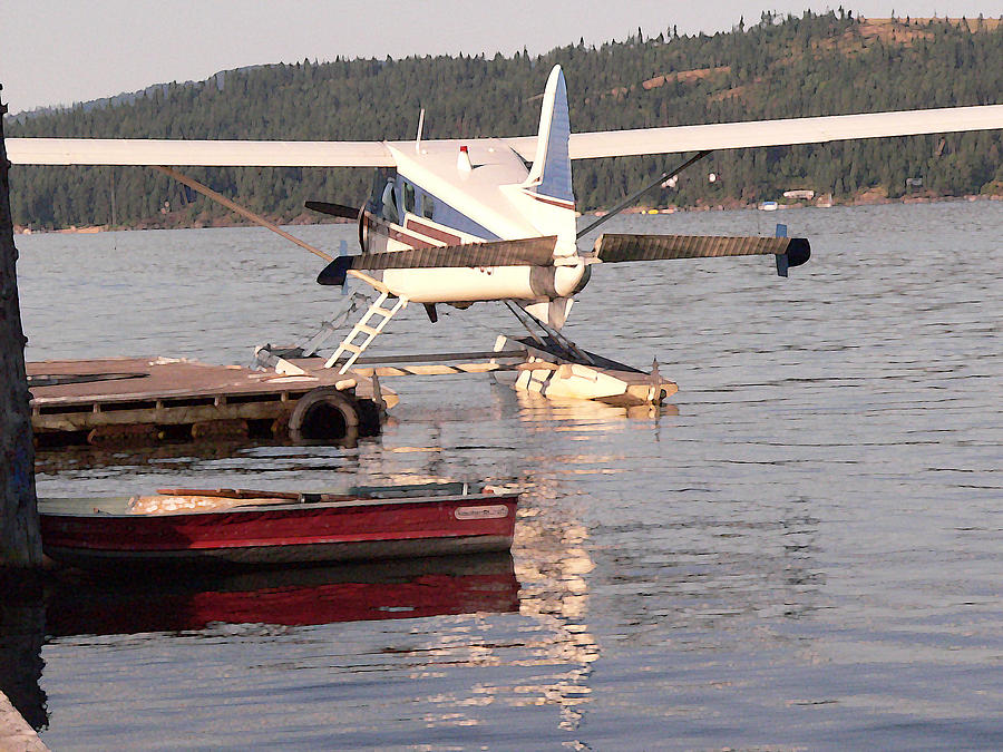 Float plane Photograph by David Bearden - Pixels