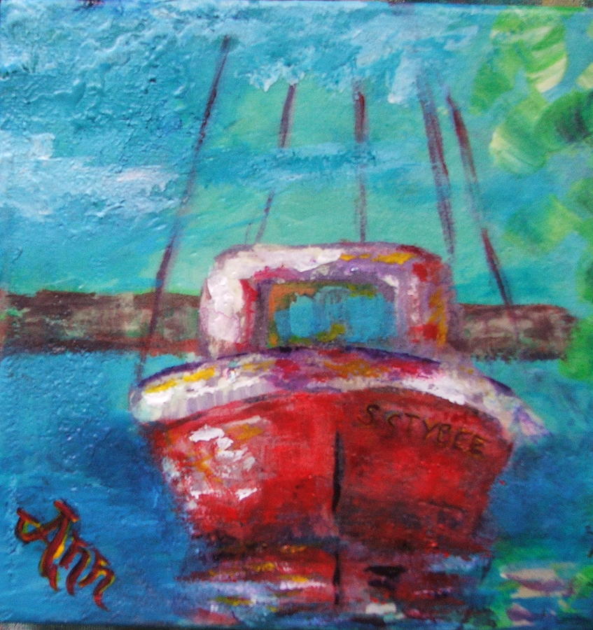 Floating Painting by Ann Lutz - Fine Art America