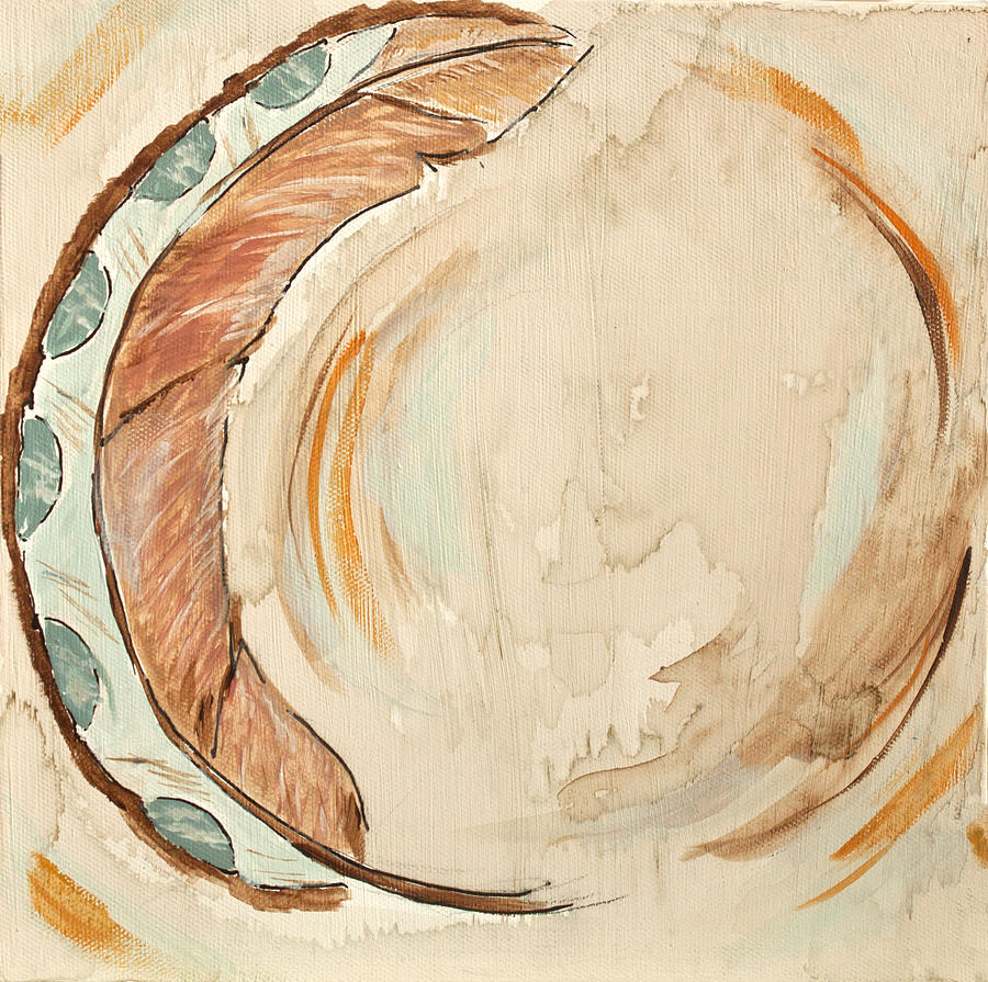 Floating Feather Three Painting by Catherine Black - Fine Art America