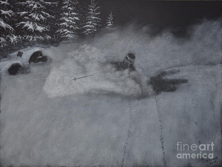 Floating Gently Drawing by David Swope - Fine Art America