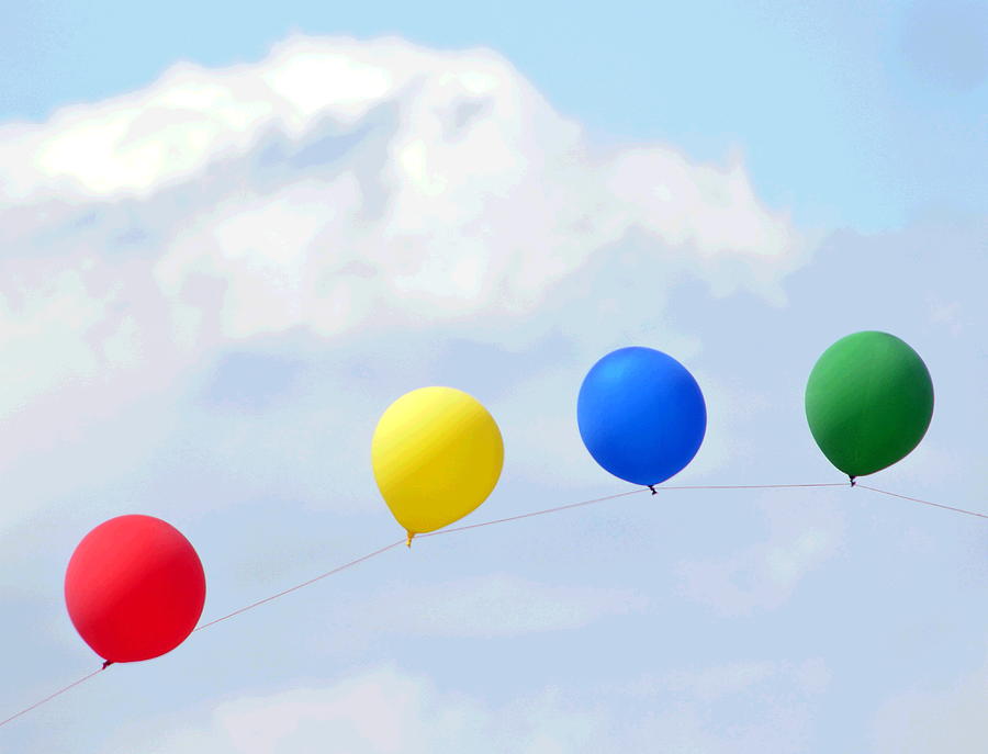 Floating Rainbow Photograph by Nicki Bennett - Fine Art America