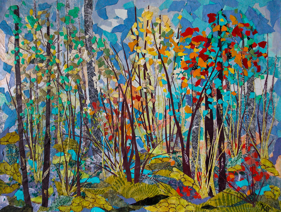 Florida Bayou Collage Mixed Media by Kat Ebert - Fine Art America