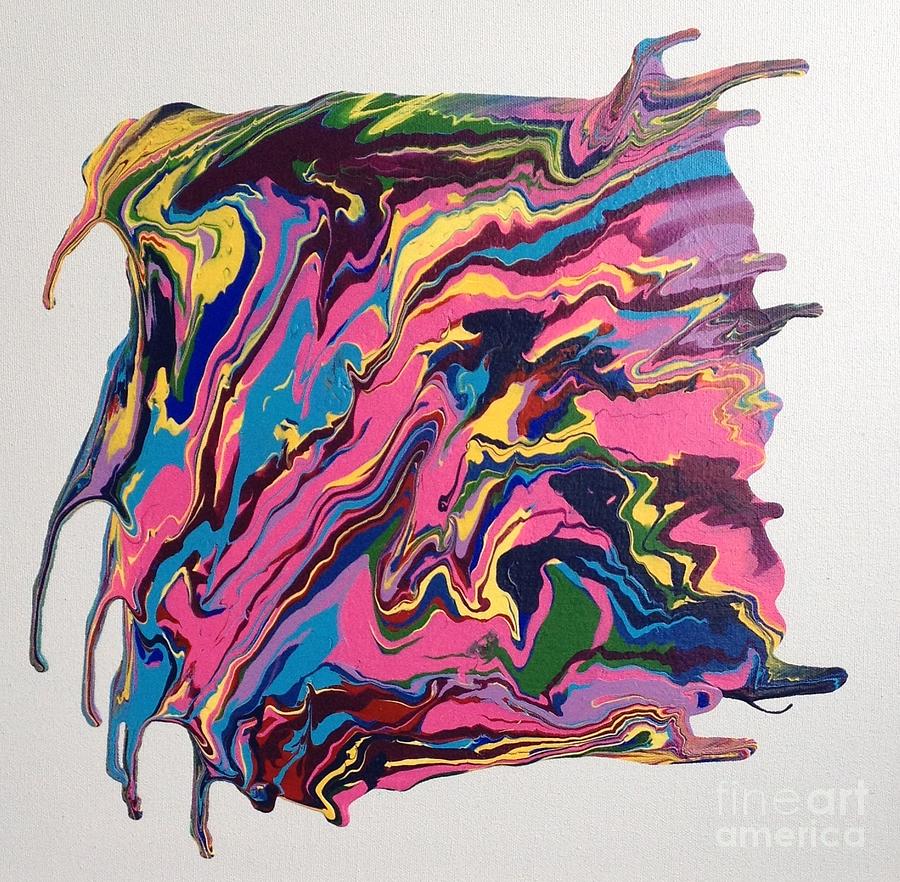 Flow Painting by Inspirations Echo - Fine Art America