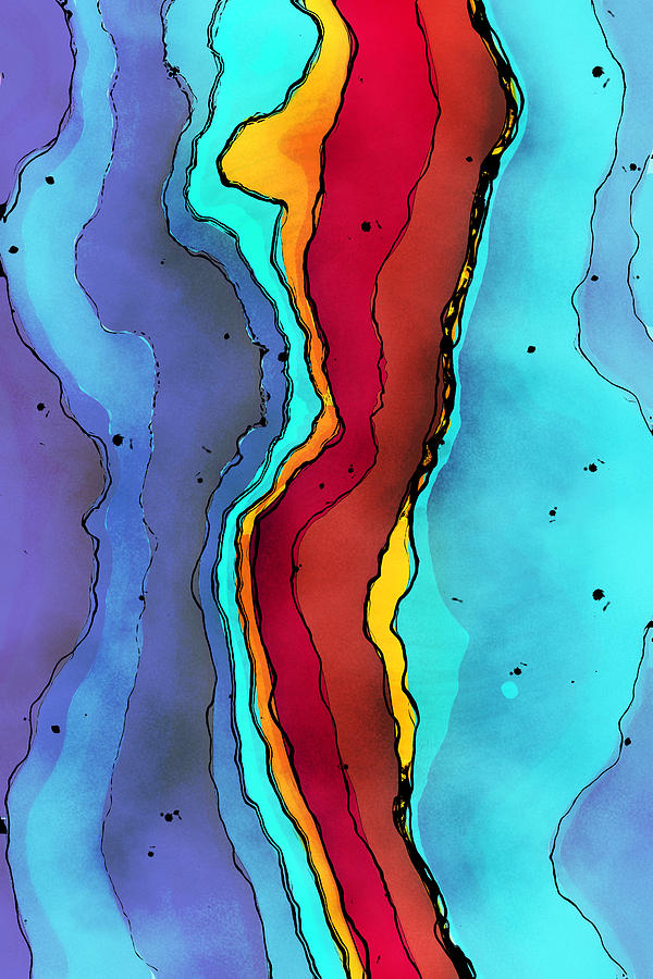 Flowing Movement Digital Art by David G Paul - Fine Art America