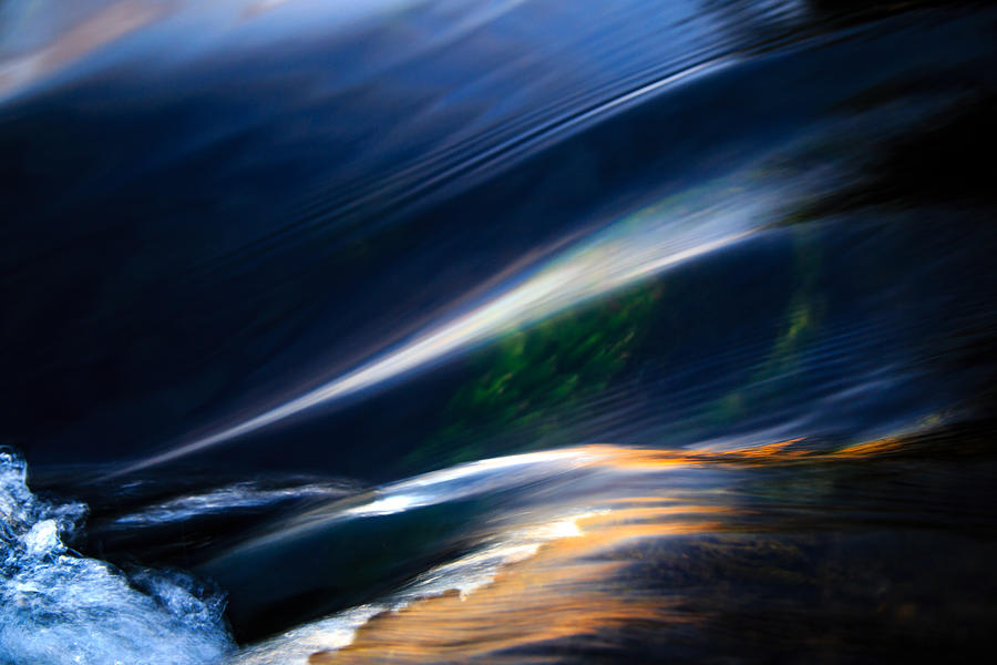 Fluidity at sunset Photograph by Peter Moorey - Fine Art America