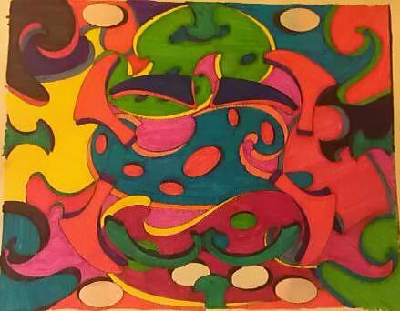 Fluidity Drawing by Eric Able - Fine Art America