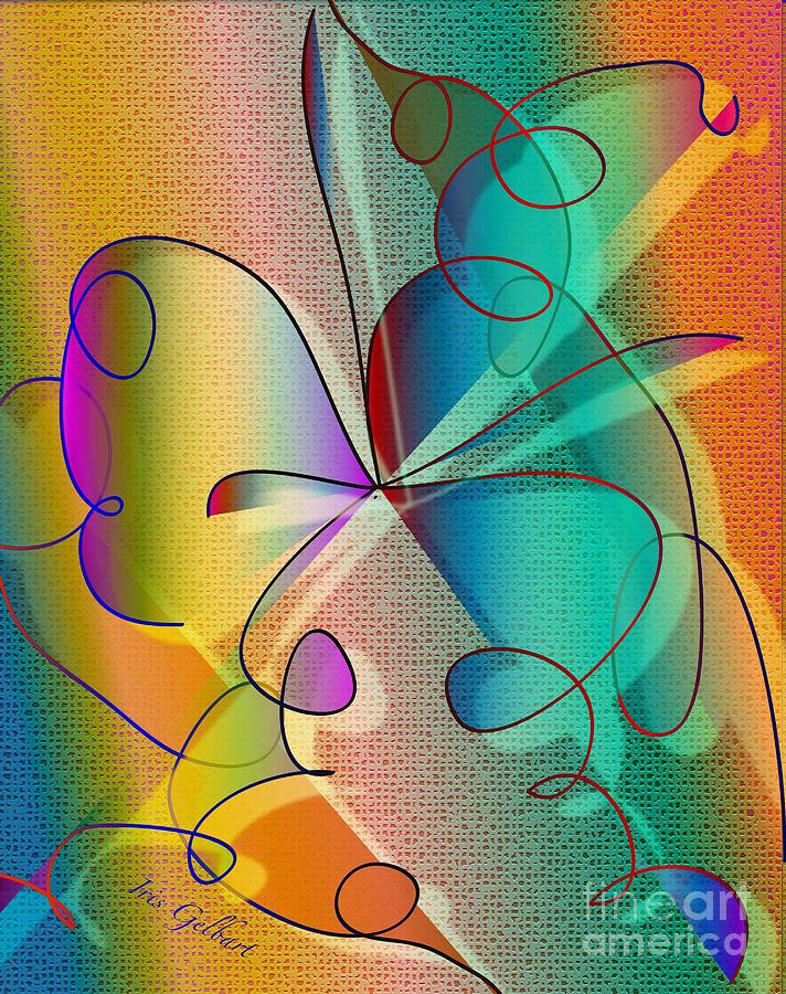 Flutterfly Digital Art by Iris Gelbart - Fine Art America