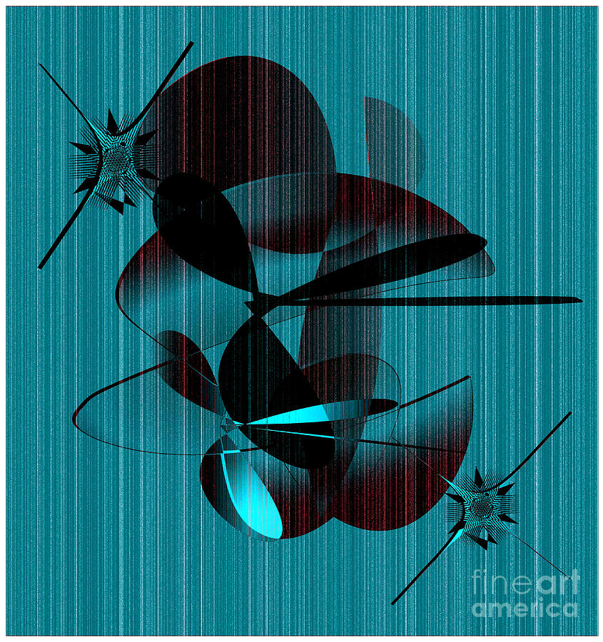 Flying Objects Digital Art by Iris Gelbart - Fine Art America