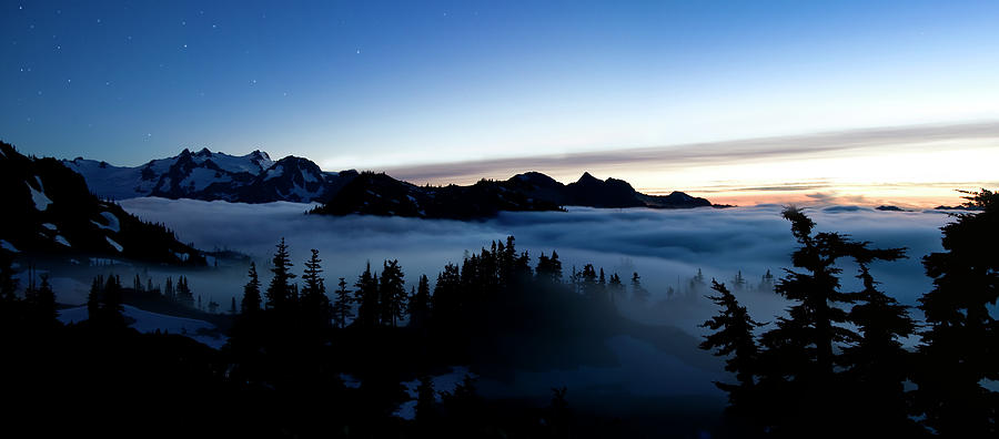 Fog Blanketing The Valley Floor Leaving Photograph by Jordan Siemens ... Fog Blanketing The Valley Floor Leaving Photograph by Jordan Siemens ...
