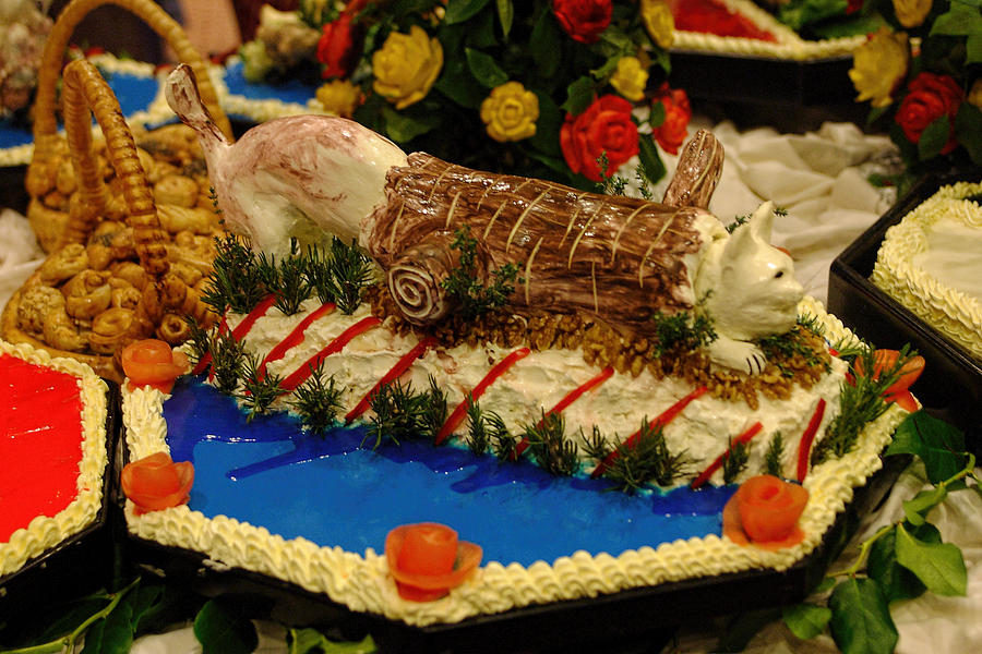 Food Art Display 2 Photograph by Linda Phelps - Pixels