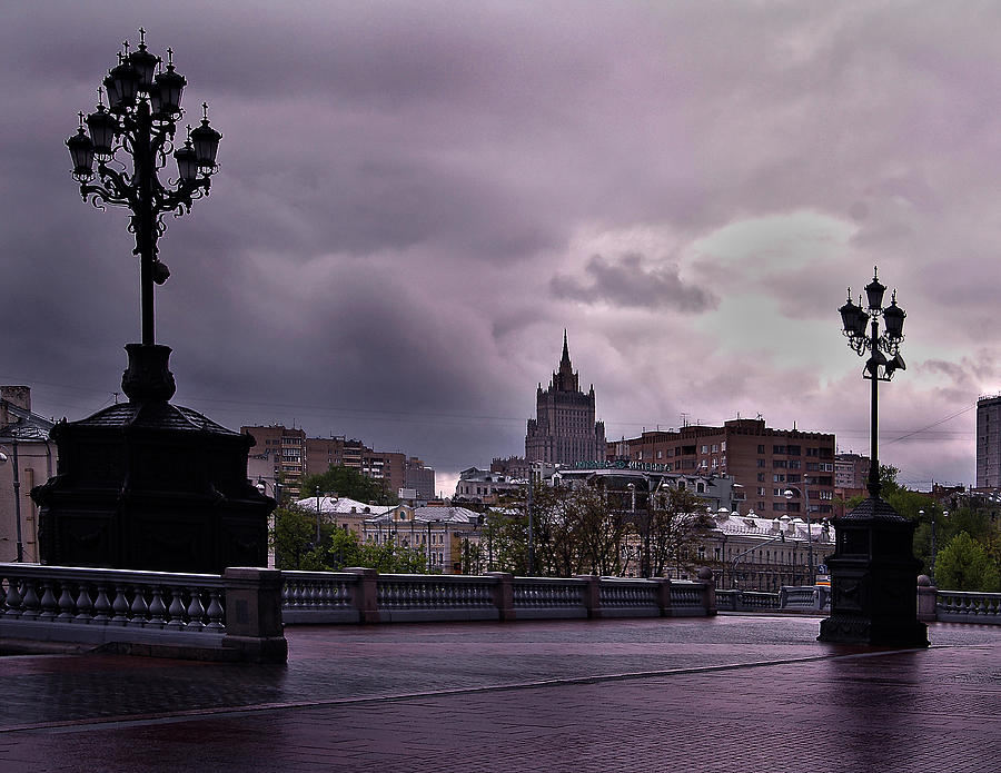 Foreboding Moscow Photograph by Alan Emery - Fine Art America