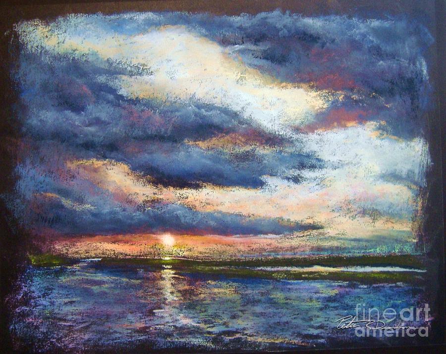 Foreboding Sky Painting by Peter R Davidson - Fine Art America