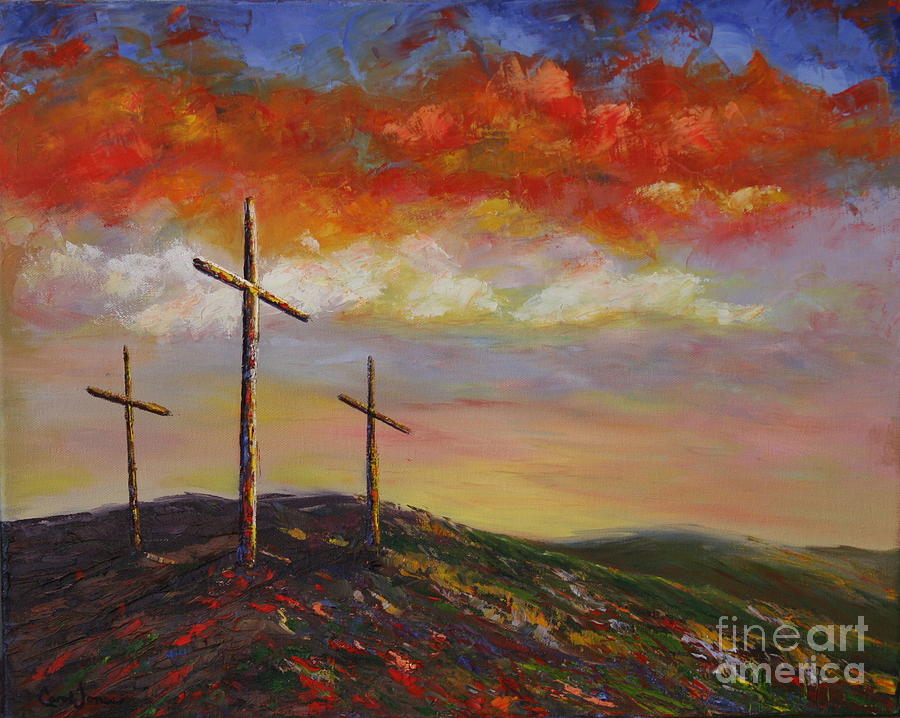 Sins Forgiven Painting by Carol Jones - Fine Art America
