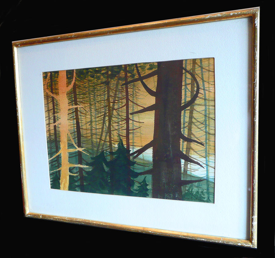Forrest Painting by Earl Klein - Fine Art America