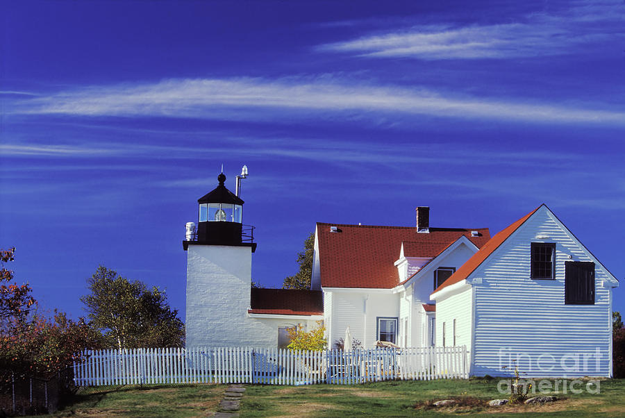 Fort Point Light Photograph by Jim Block - Pixels
