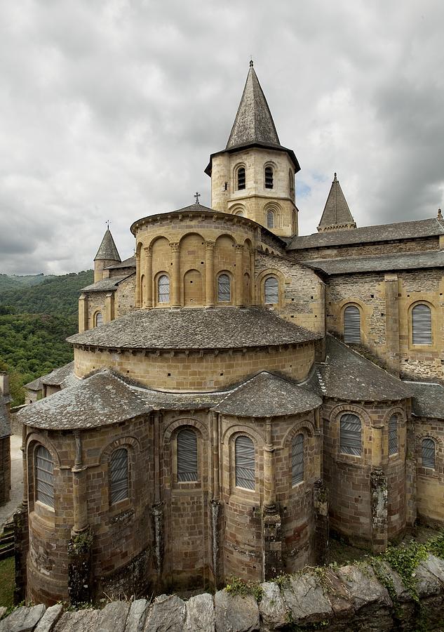 France. Conques. Église Abbatiale De Photograph by Everett - Fine Art ...