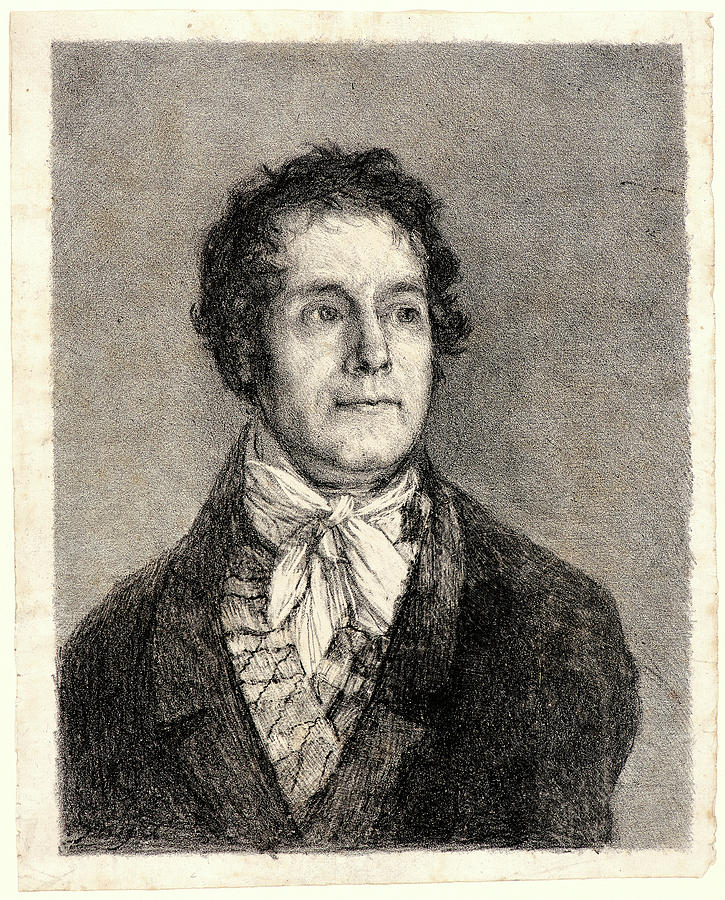Francisco De Goya Spanish, 1746-1828. Portrait Drawing by Litz ...