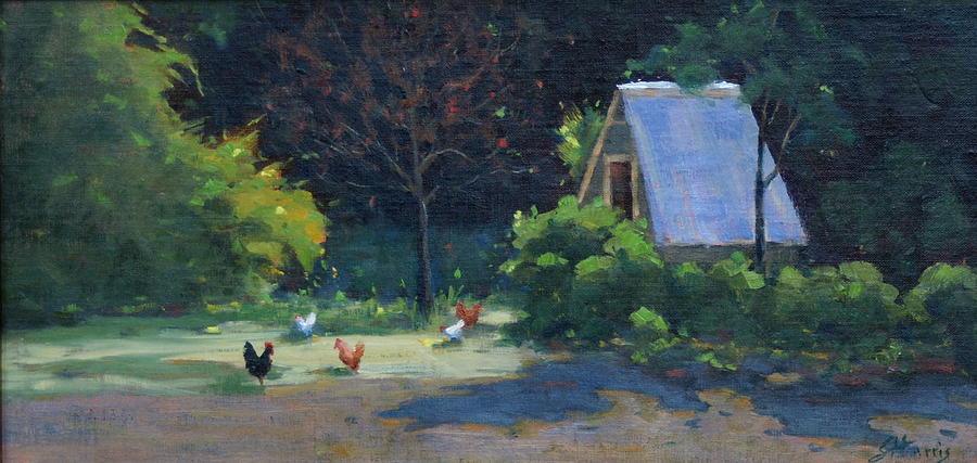 Free Range Painting by Sandra L Harris - Pixels